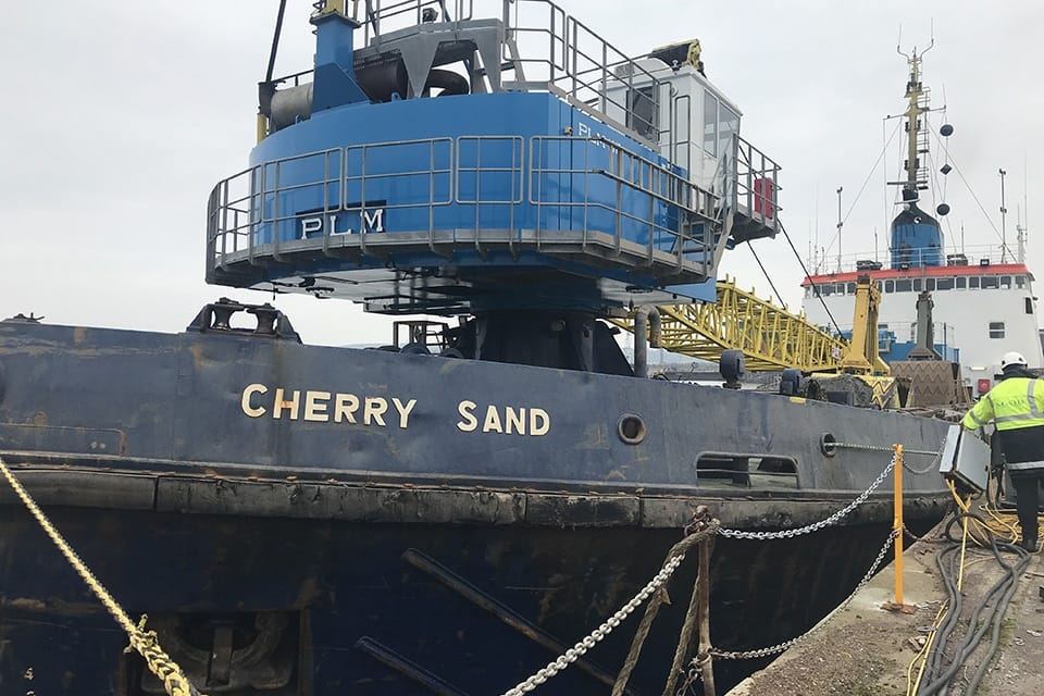 MAIB reports on Cherry Sand
