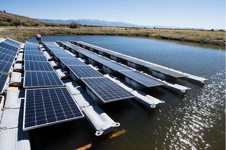 Solar panels on reservoirs could power 40% of world