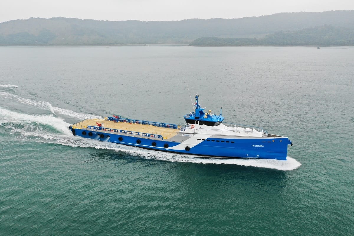 Damen adaptará el estabilizador giratorio VEEM a Naviera Integral FCS