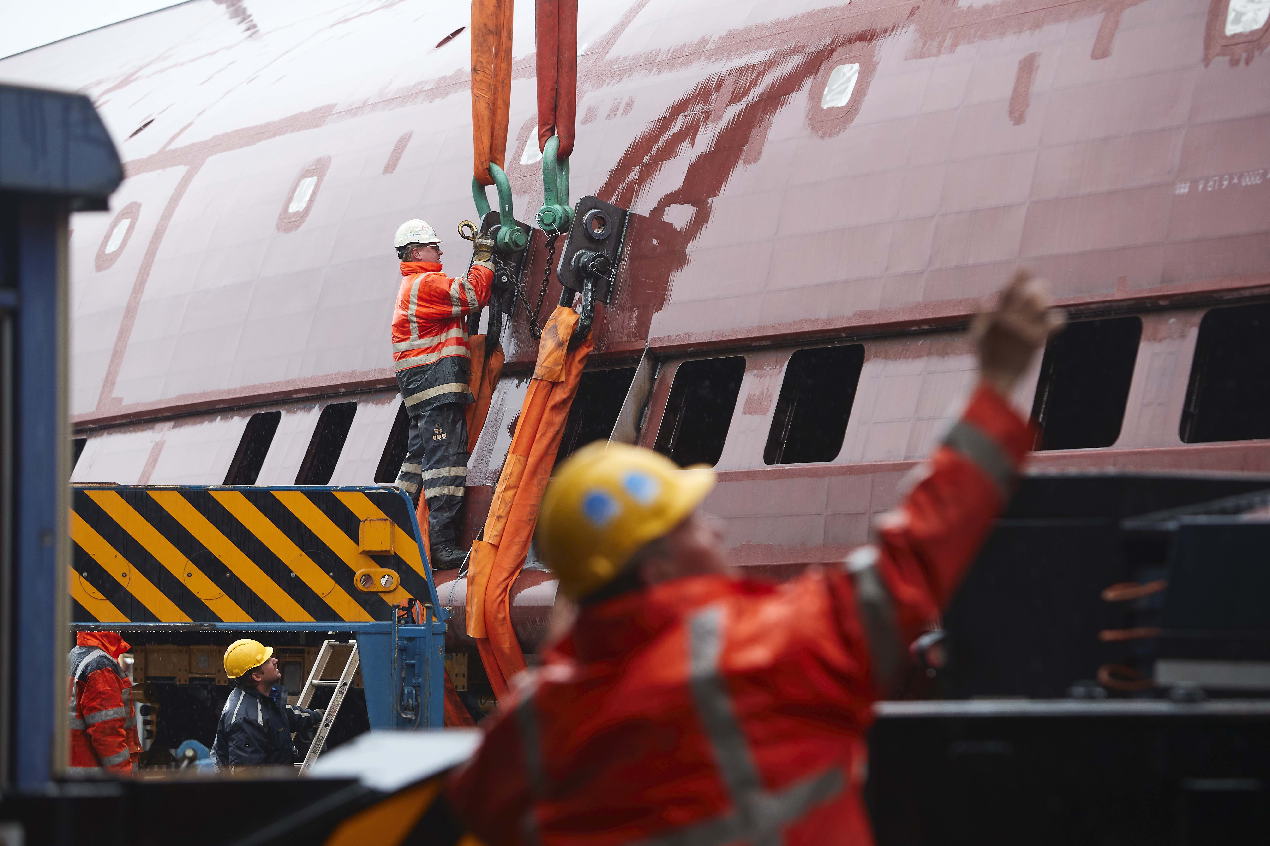 Watch: Project Sparta's hull turning