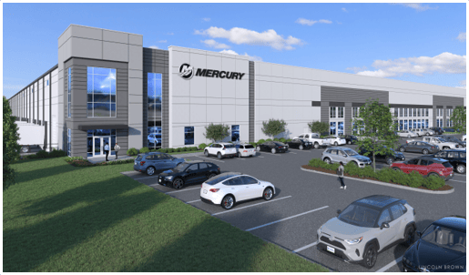 Mercury Marine opens new distribution centre