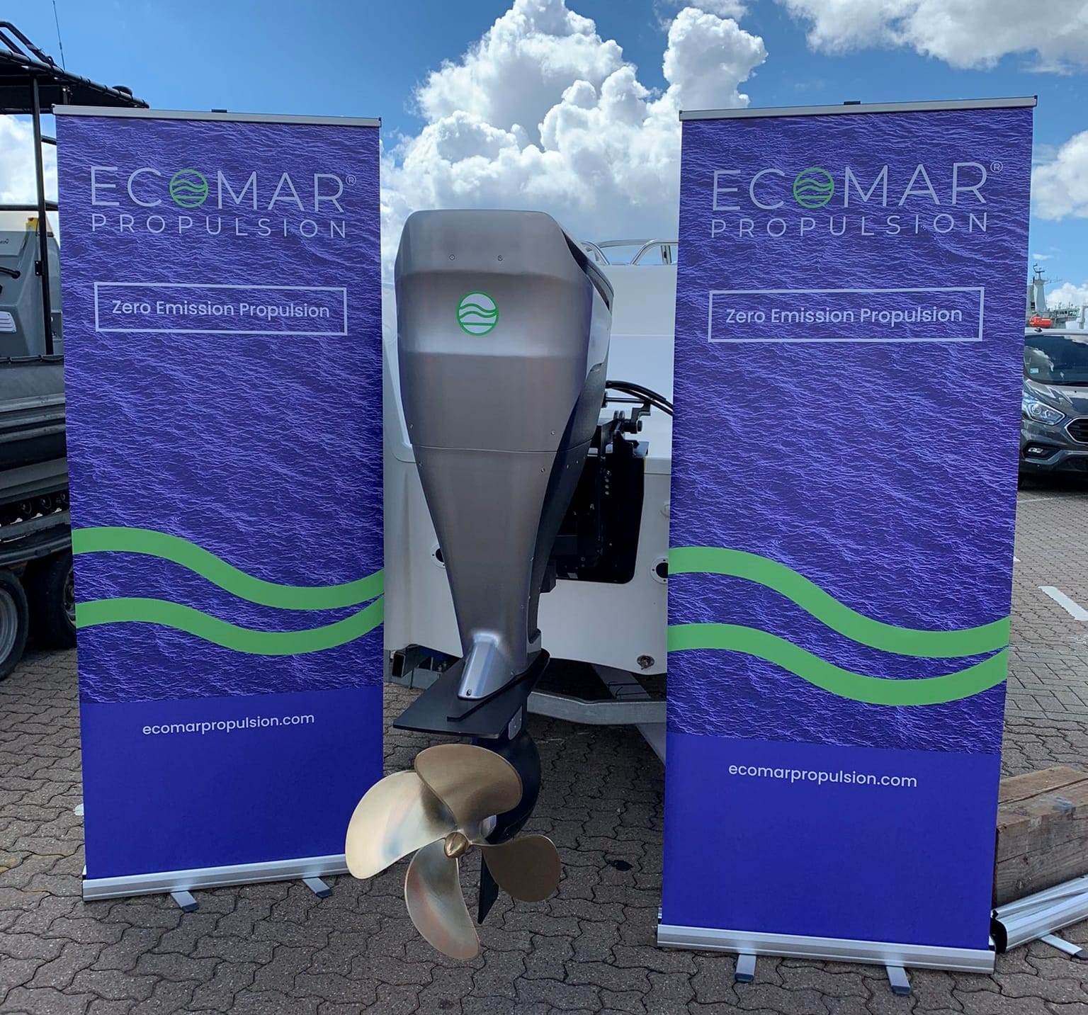 Ecomar launches zero-emission electric outboard