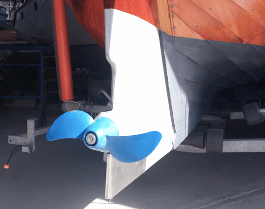 Scottish boatbuilder embeds electric propulsion into traditional rudder