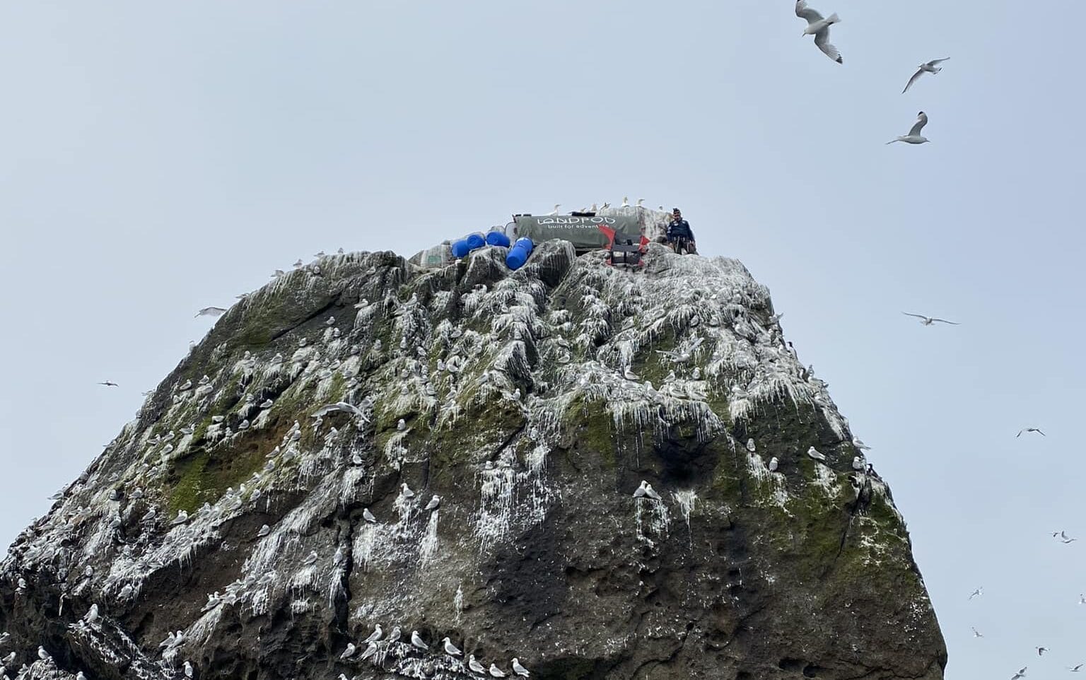 Man hoping to break record for living on Rockall rescued by coastguard ...
