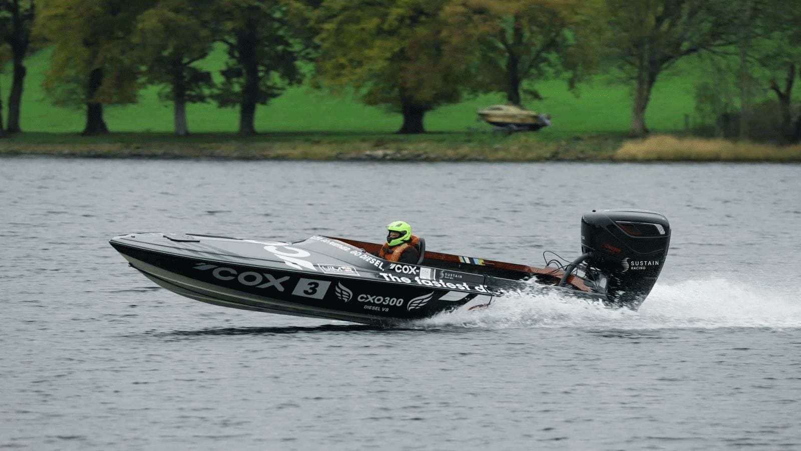 Cox Marine sets new speed records with sustainable fuel