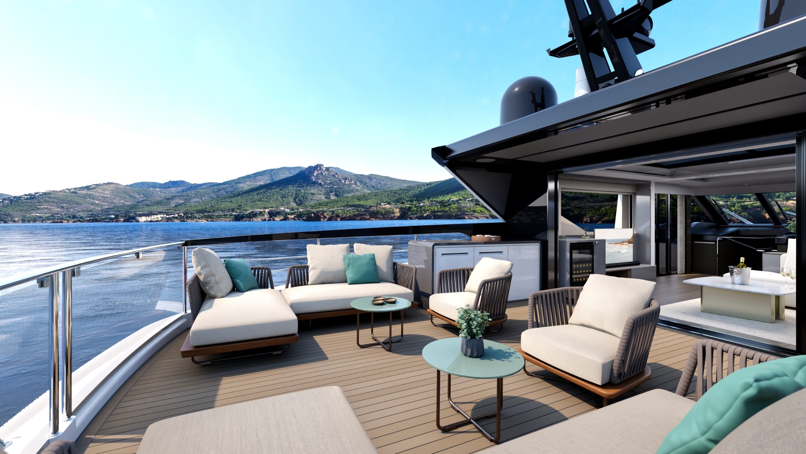 Sunseeker reveals renderings of first Ocean 156