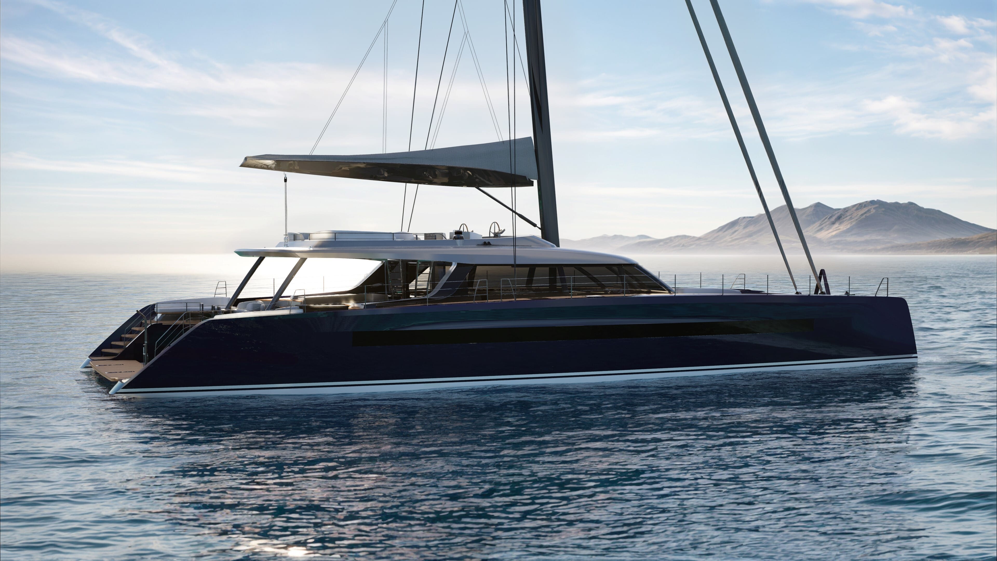 Baltic Yachts unveils 33-metre catamaran project